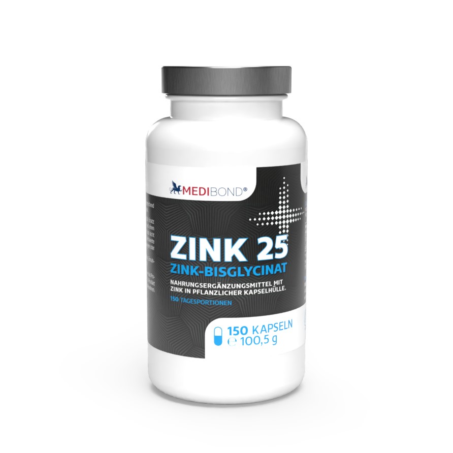 ZINK 25 | Mineralien | Vitamine und Mineralien | Medibond